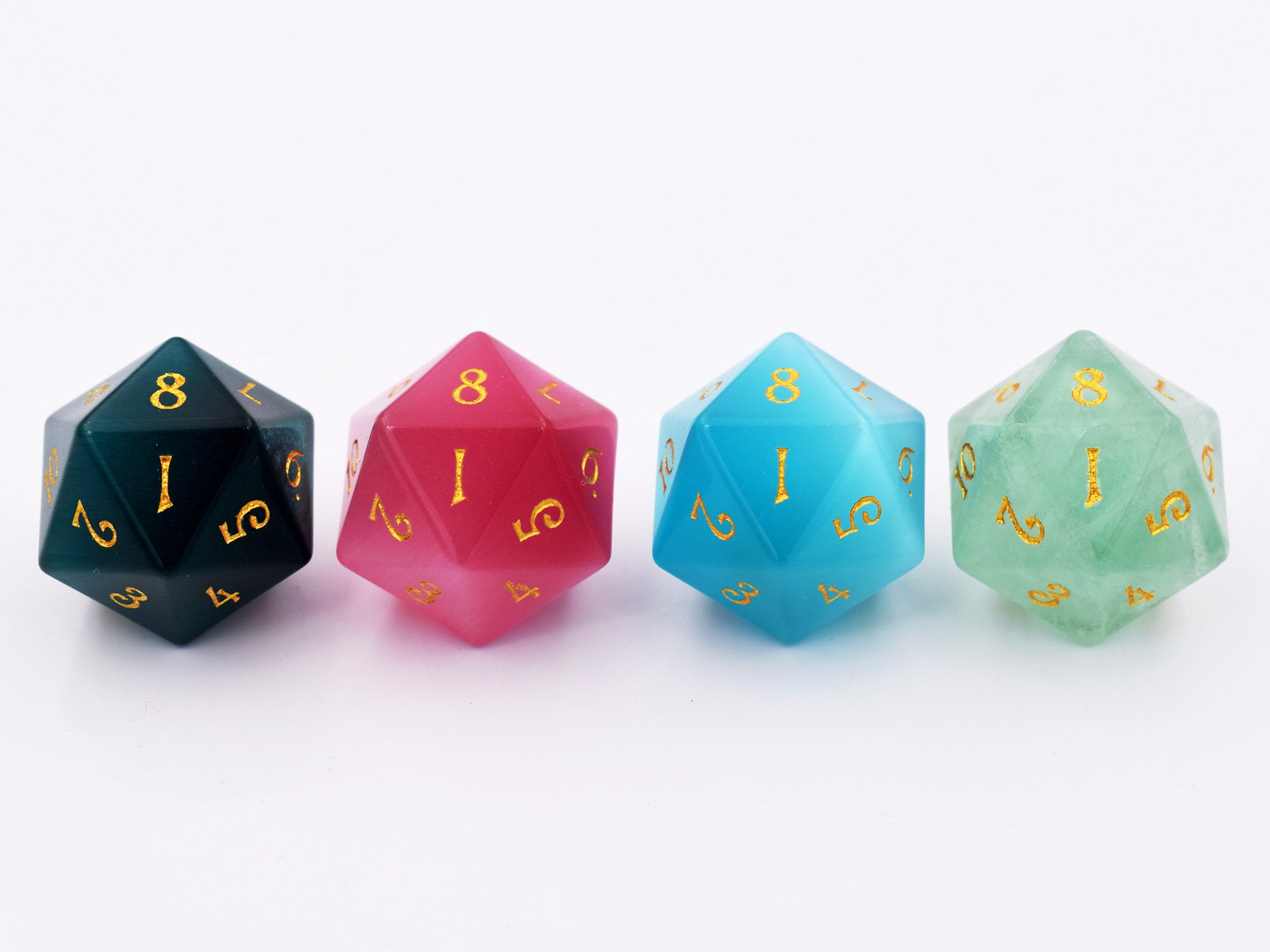 SPINDOWN D20-gemstone D20 Dice-spin Down-roll Down-count Down Dice ...