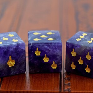 Dnd D and D D6 Dice Set-middle Finger Pips D6s-6 Side Dice-engraved ...