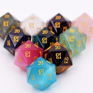 SPINDOWN D20-gemstone D20 Dice-spin Down-roll Down-count Down Dice ...