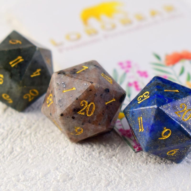 Weighted D20 - Etsy