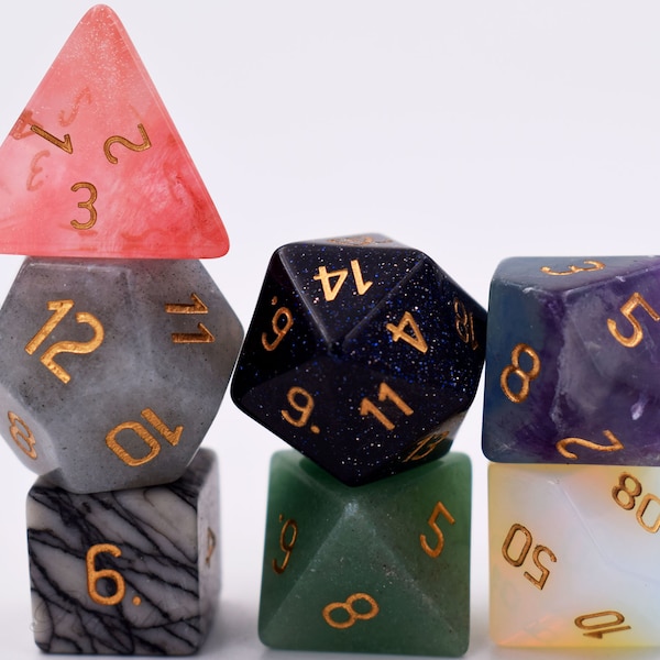 Custom D10 Dice Set - Etsy