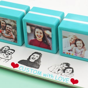 Custom Face Stamp-portrait Stamps-custom Logo Stamper-photo Stamp ...
