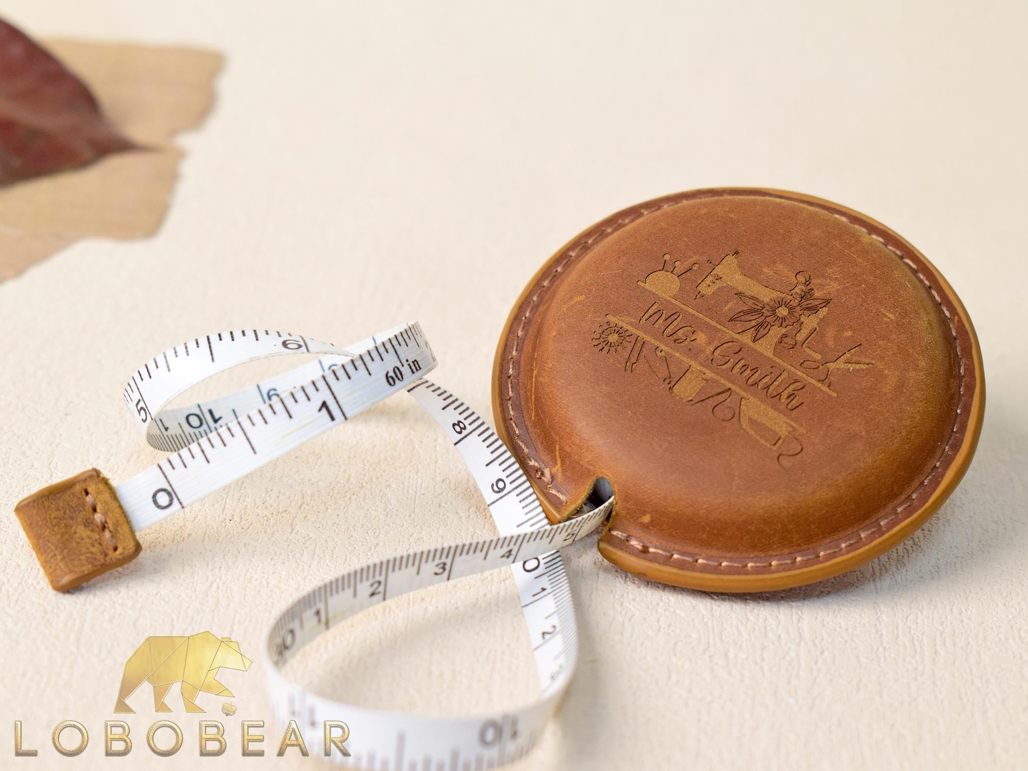 Tape Measure-genius Leather Measuring Tape-retractable 60 Inch Soft ...