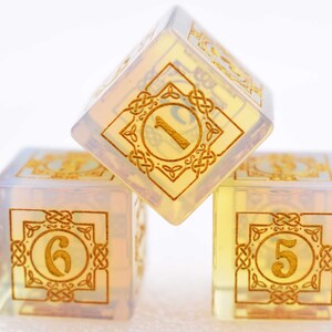 Lapis Lazuli Gemstone D6 Die-stone D6s-dungeons and Dragons D6-gemstone ...