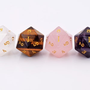 SPINDOWN D20-gemstone D20 Dice-spin Down-roll Down-count Down Dice ...