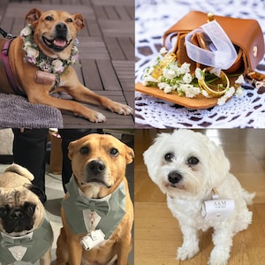 Personalised Leather Ring Box-dog Proposal Engagement Ring Box-ring ...