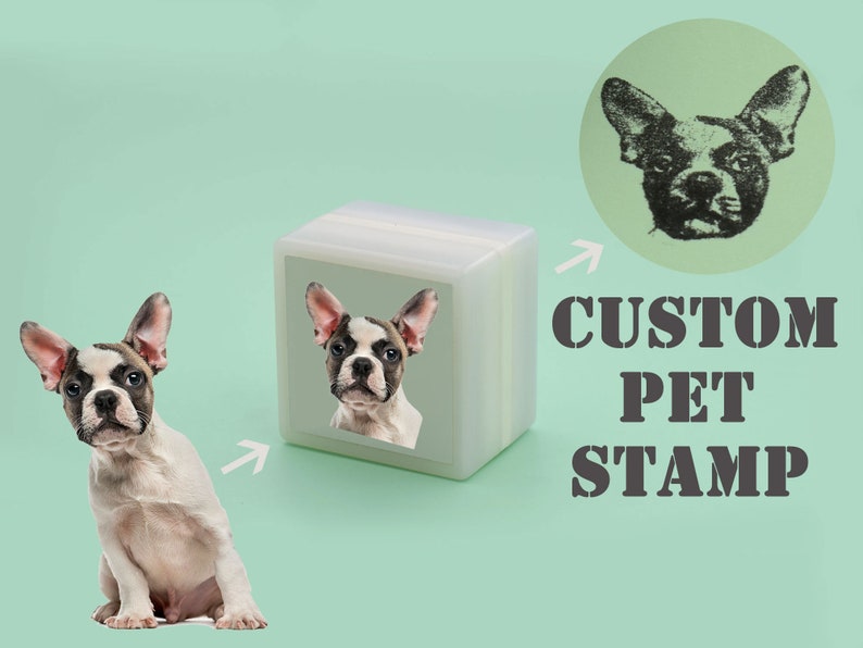 Custom Pet Stamp Self Inking-cat Dog Portrait Pre Inked - Etsy Custom Pet Stamp Self Inking-cat Dog Portrait Pre Inked - Etsy