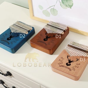 Kalimba-custom Engraved Finger Piano-17-key Kalimba Beginners-premium ...