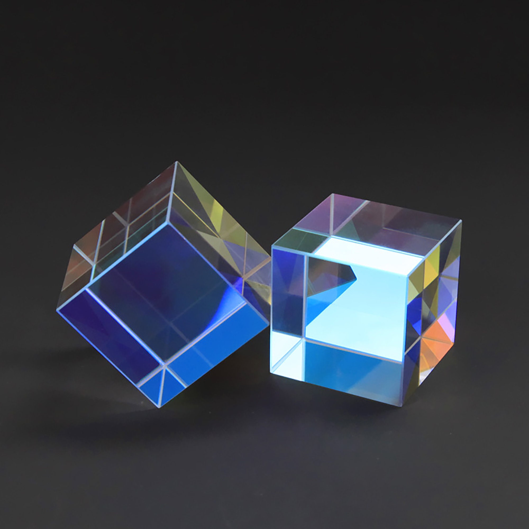 Light Splitting Prism Cube-mixing Color Cube-blank D6-crystal Glass ...