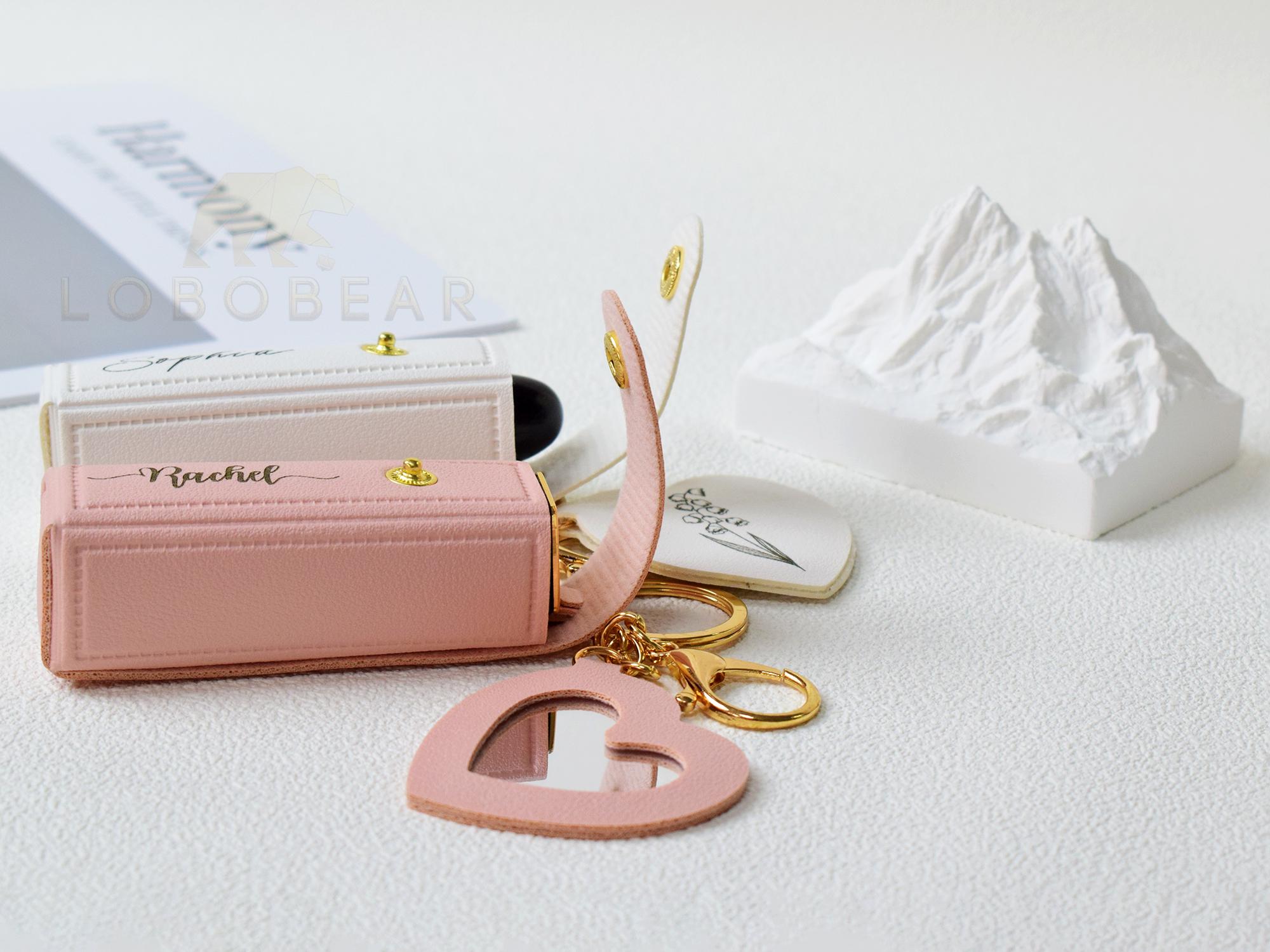 Custom Name Lipstick Keychain-personalised Lipstick Case -lipstick ...