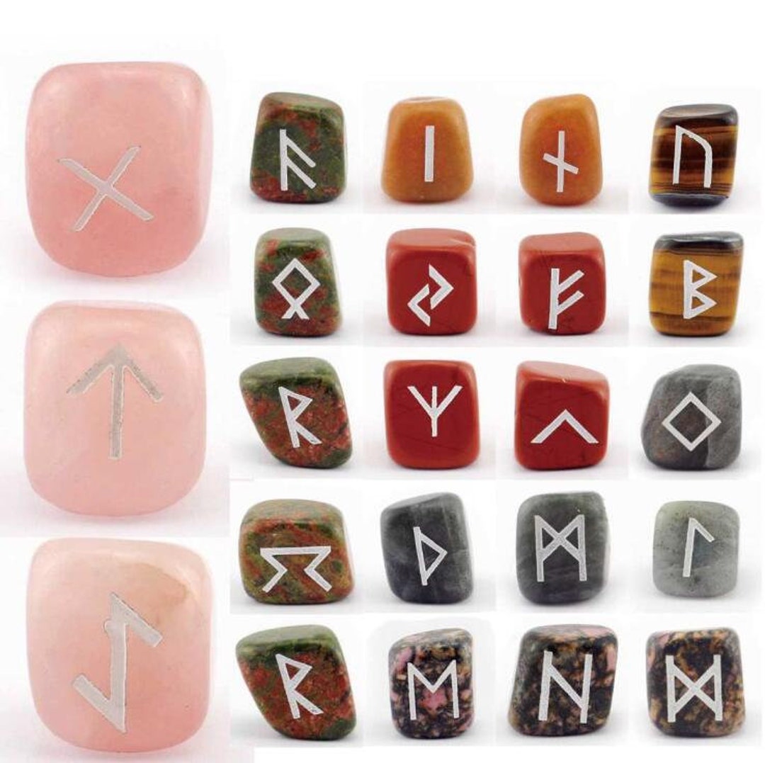 Cubes runiques-Ensemble de runes de futhark aîné - Etsy France