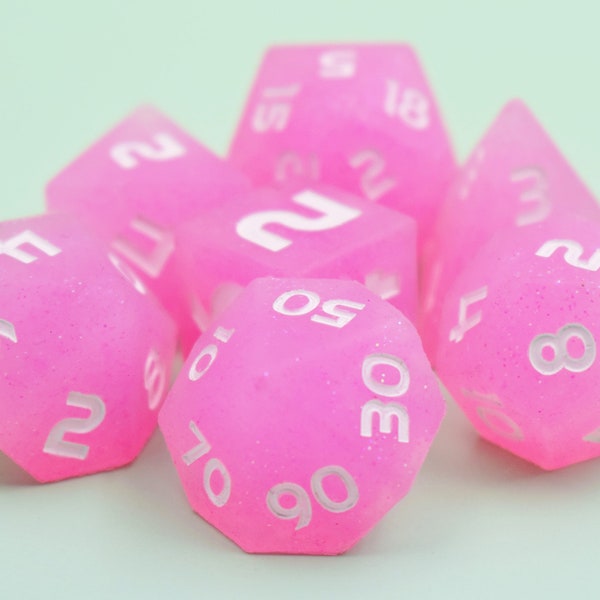 Pink Dice - Etsy