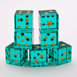 Orange Glasss D6 Dice-gemstone D6 Dice Set-d6s-6 Sided Dice-yahtzee ...