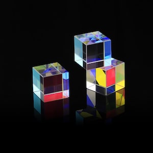 Light Splitting Prism Cube-mixing Color Cube-blank D6-crystal Glass ...