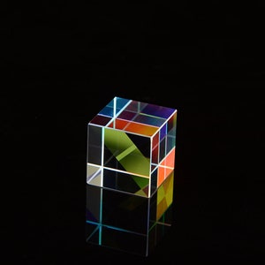 Light Splitting Prism Cube-mixing Color Cube-blank D6-crystal Glass ...
