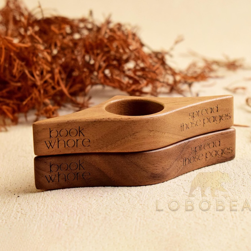 Wooden Book Separator - Etsy