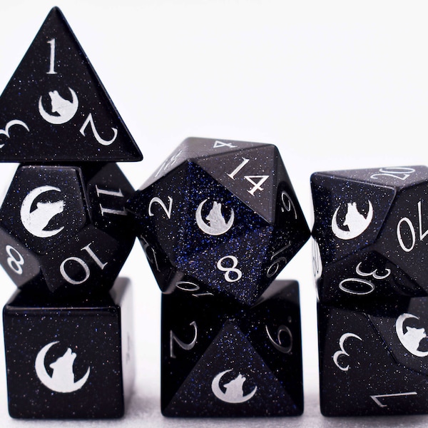 Moon Dice - Etsy