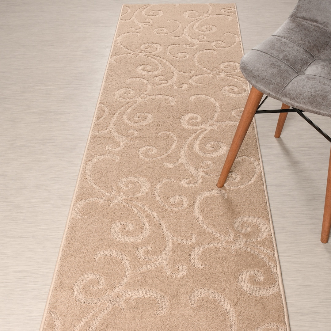 Custom Length Hallway Runner Rug, Slip Resistant, 26 Inch Wide X Your ...