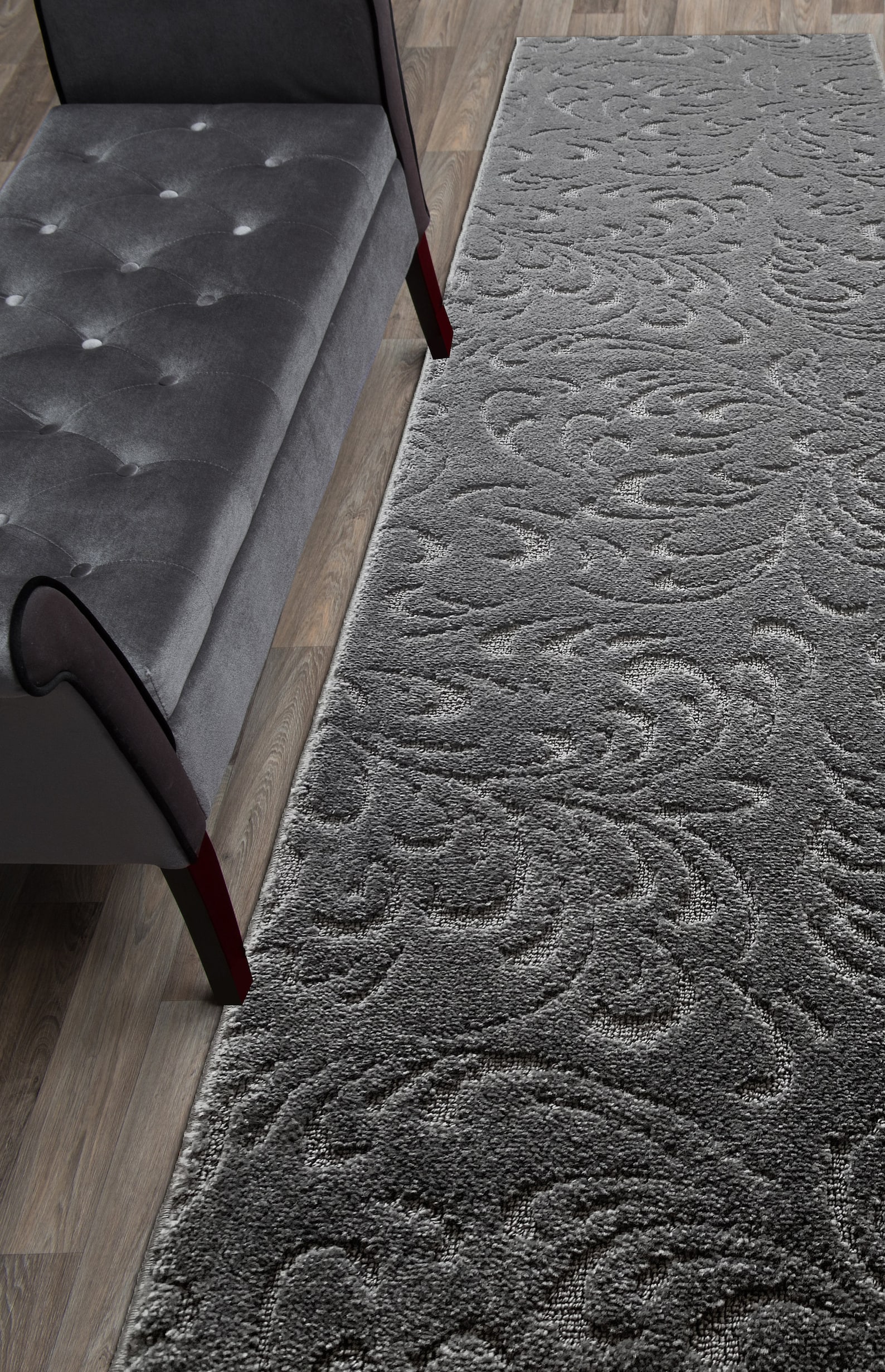 Custom Length Hallway Runner Rug, Slip Resistant, 26 Inch Wide X Your ...