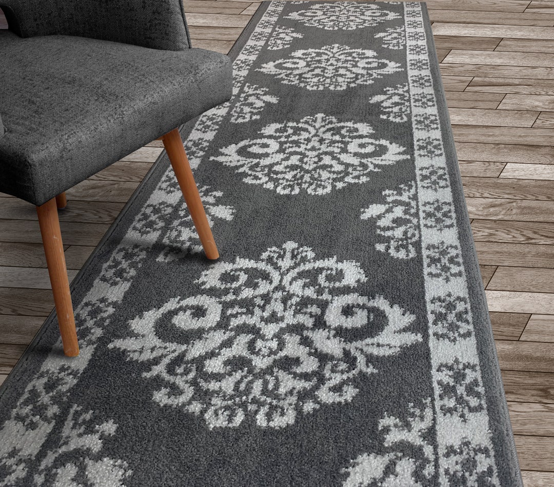 Custom Length Hallway Runner Rug, Slip Resistant, 26 Inch Wide X Your ...