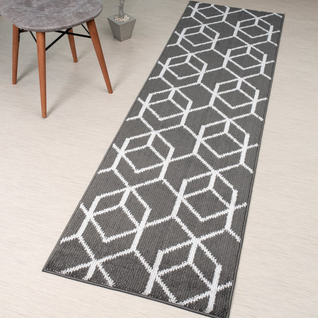Custom Length Hallway Runner Rug, Slip Resistant, 26 Inch Wide X Your ...