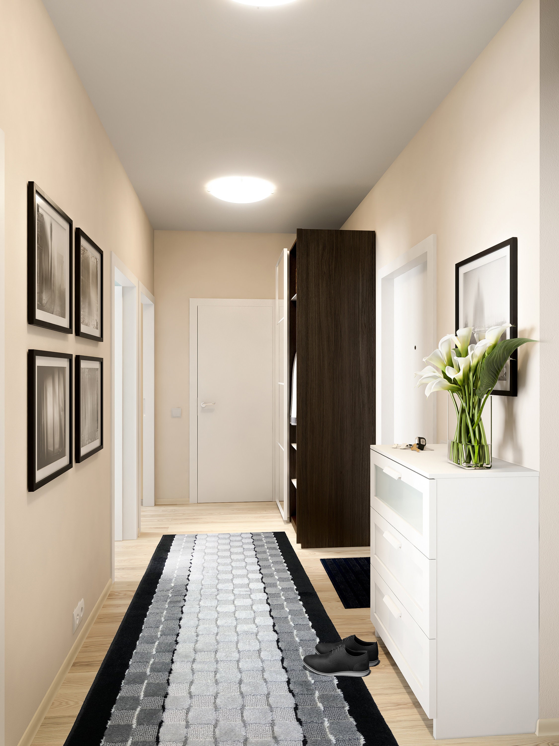 Custom Length Hallway Carpet Runner Rug Slip Resistant 26 - Etsy