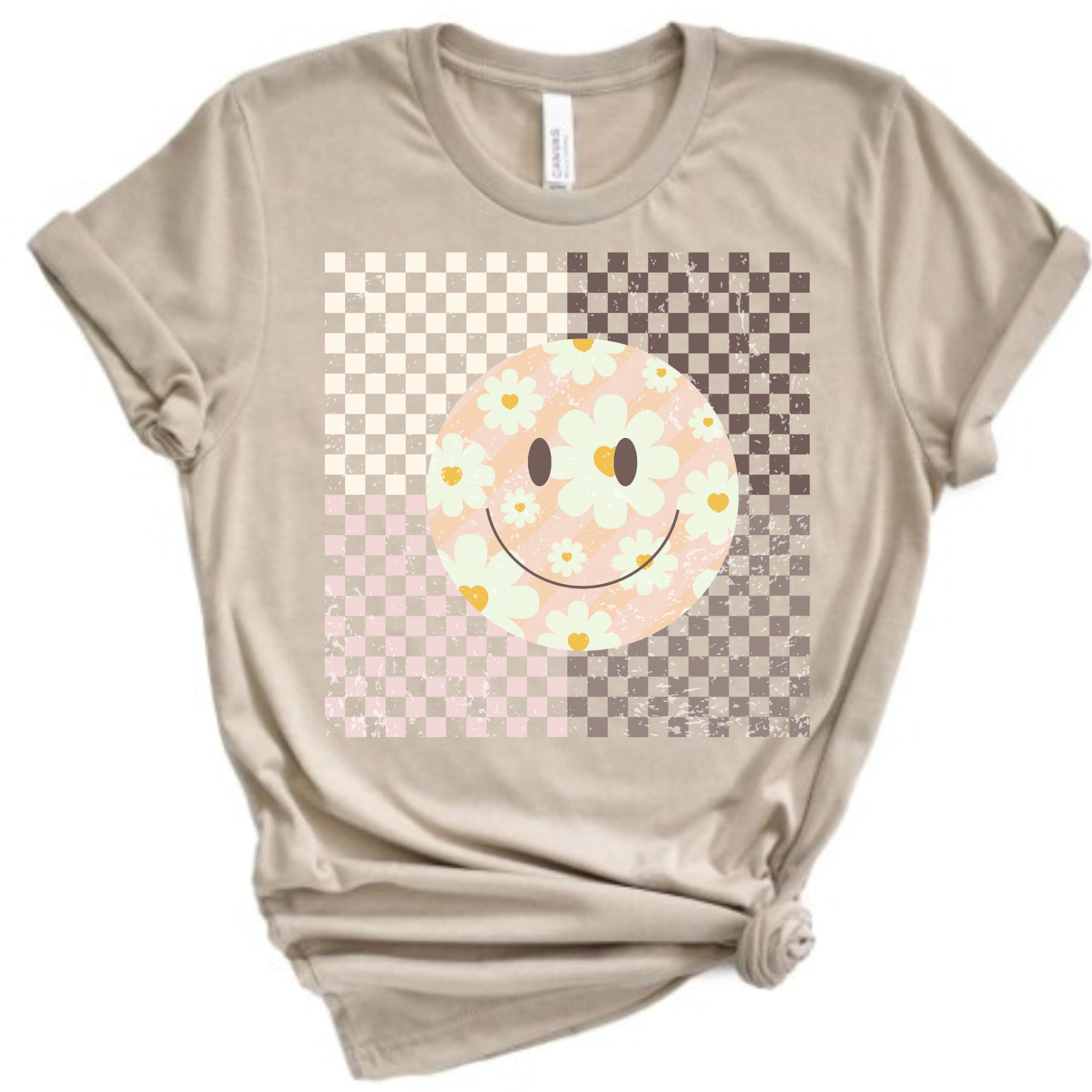 Smiley Face Png Retro Png Flower Png Checker Png Skater Png Tumbler ...