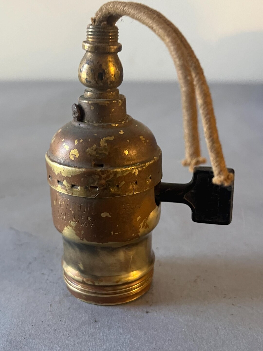 Antique Vintage Hubbell Fat Boy Paddle Lamp Socket Light Part - Etsy