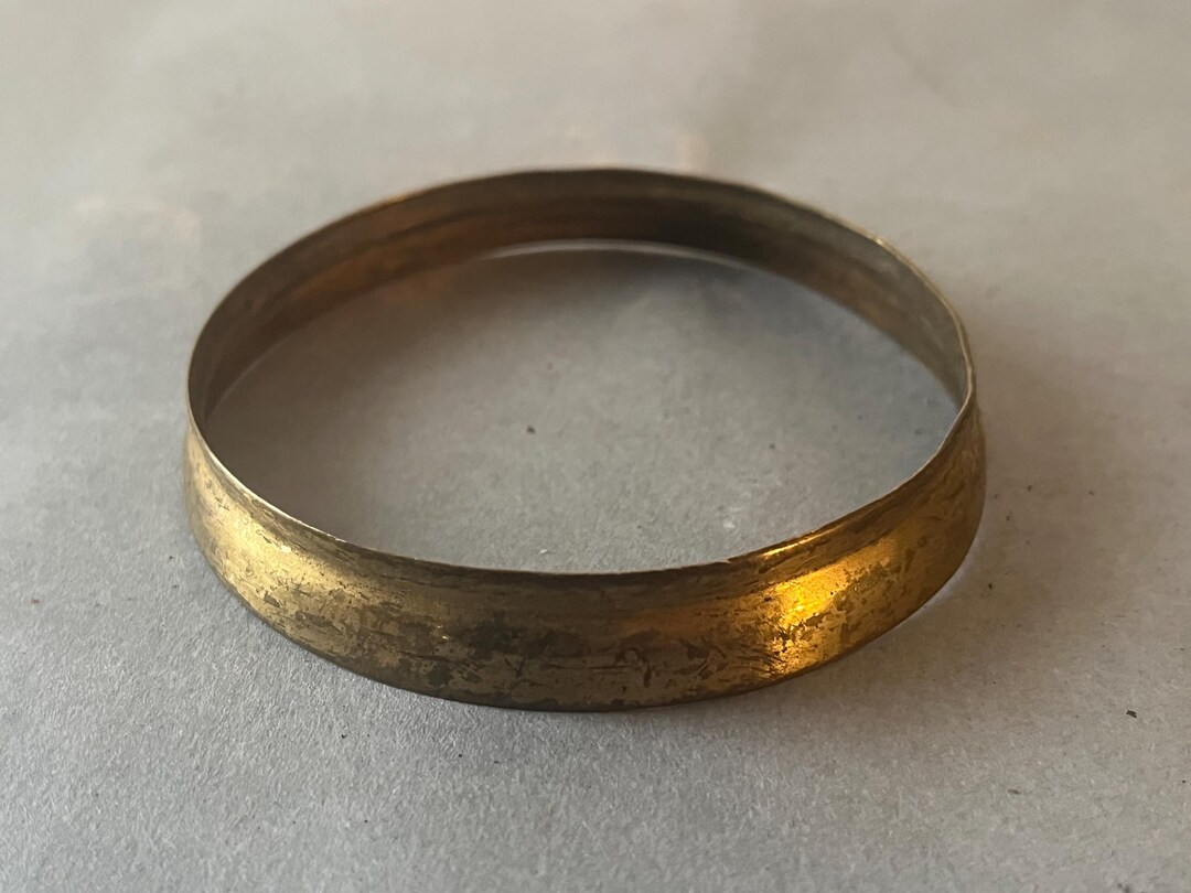 Antique Vintage Brass 3" Oil Lamp Collar Ring Light Part - Etsy