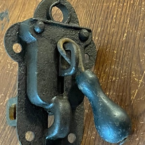 Antique Vintage Farmhouse Primitive Gate Door Lock Part - Etsy
