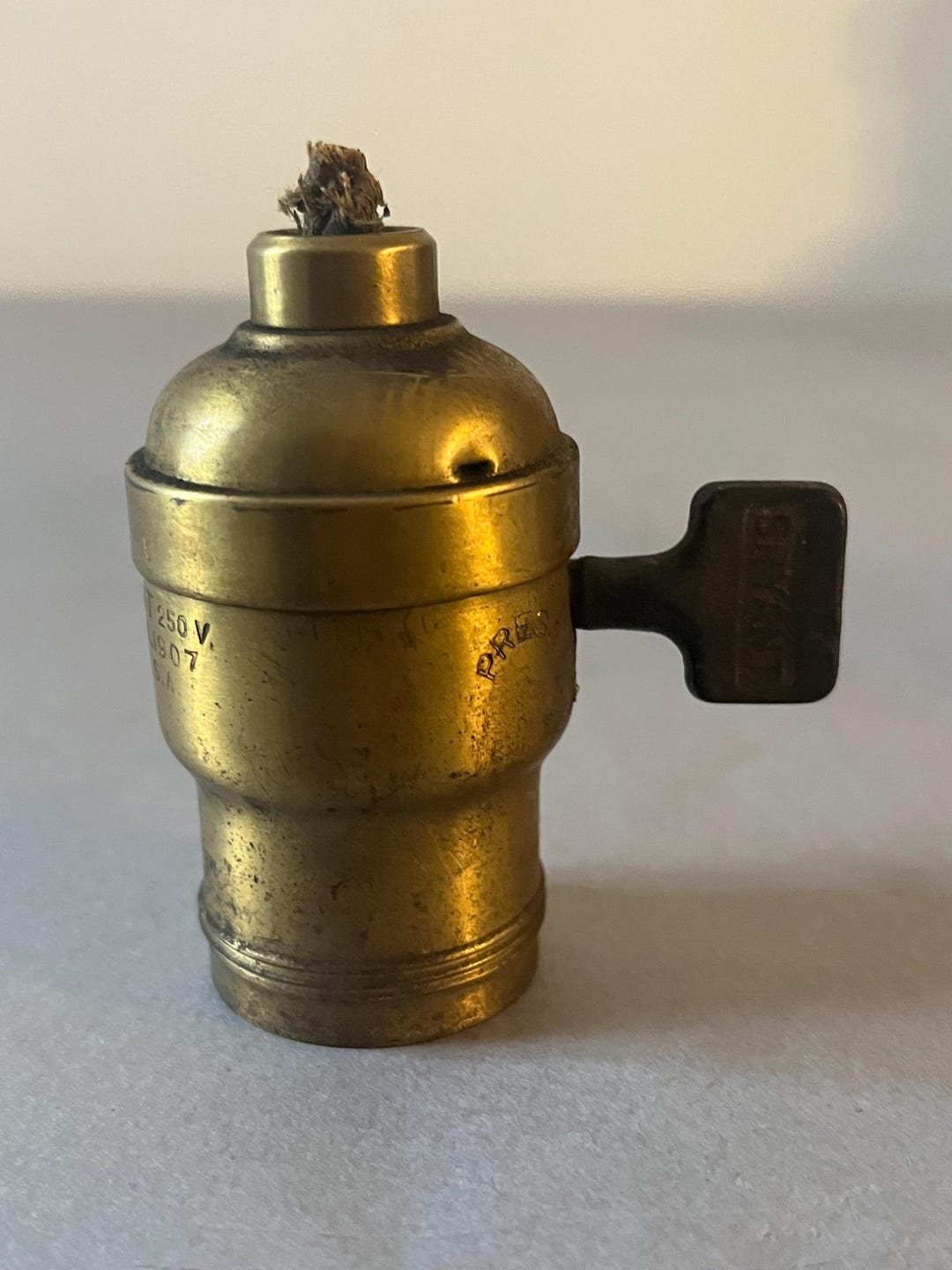 Antique Vintage Bryant 1907 Fat Boy Paddle Lamp Socket Light Part - Etsy