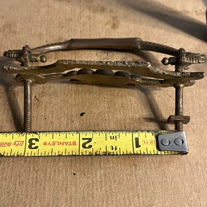 Antique Vintage Lot of 2 Brass Victorian Furniture Drawer Pull Parts - Etsy