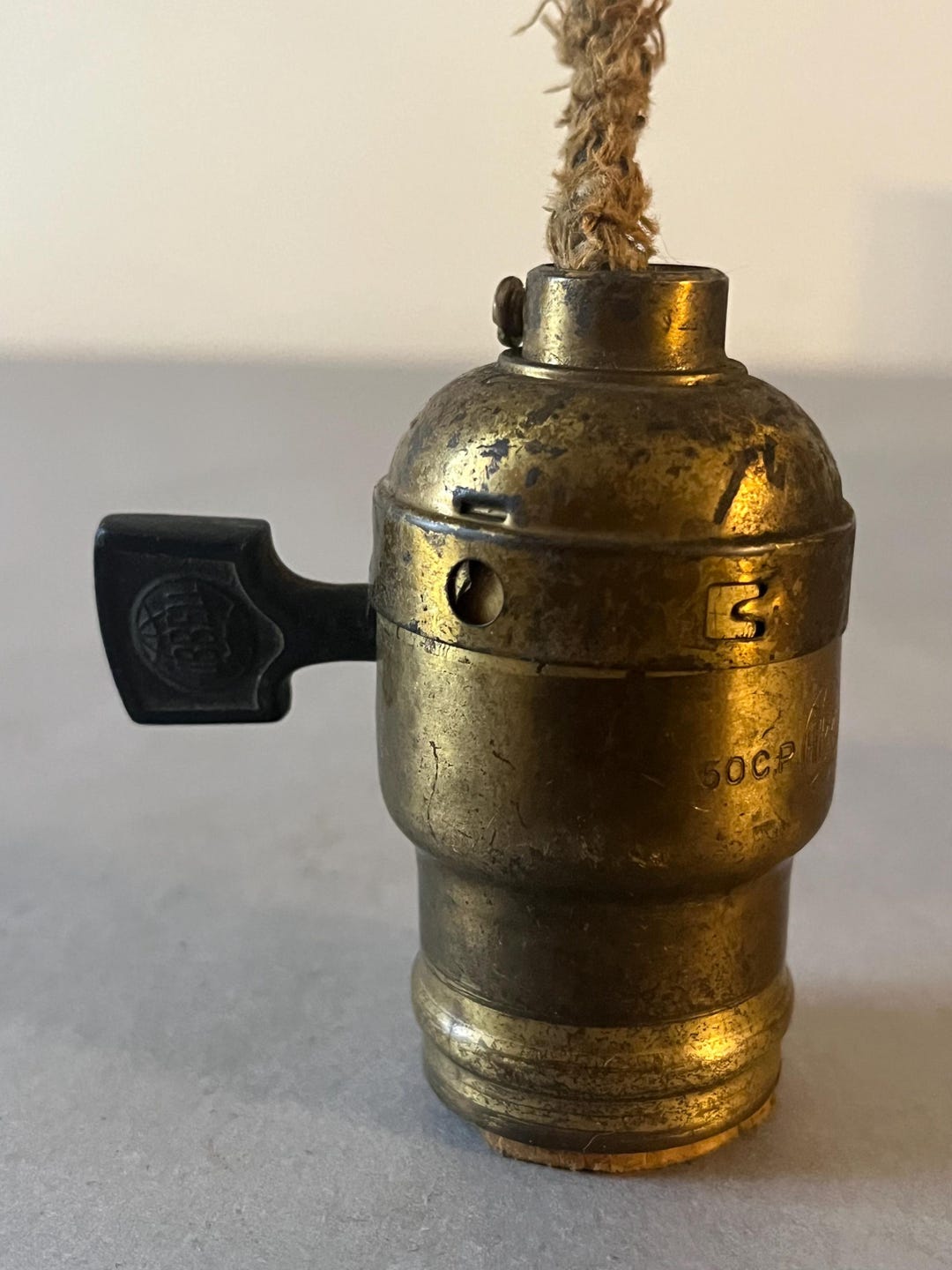 Antique Vintage Hubbell Fat Boy Paddle Lamp Socket Light Part - Etsy