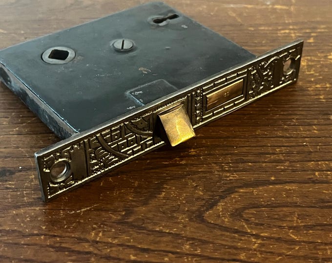 Antique Vintage Victorian Eastlake Door Mortise Lock - Etsy