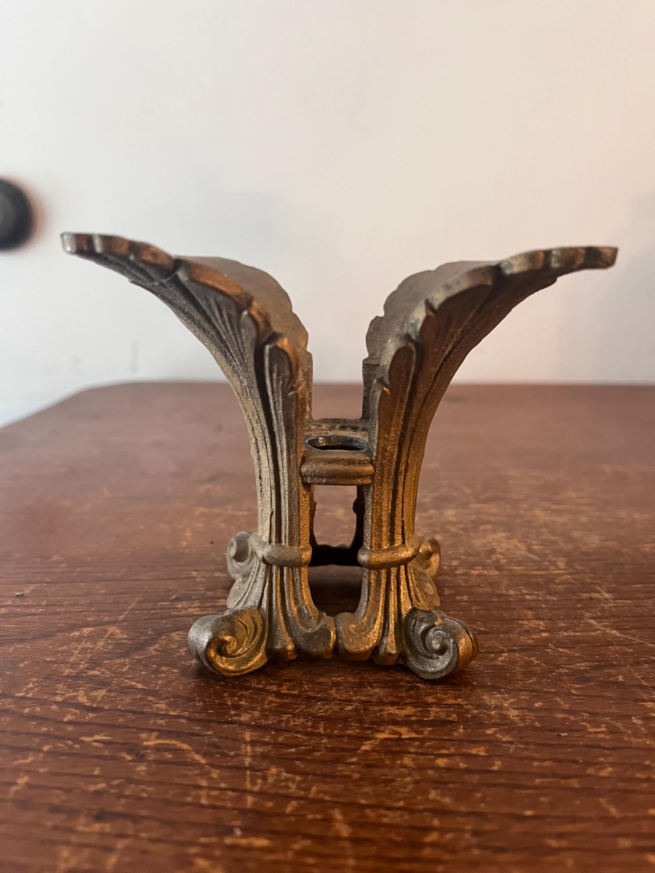 Antique Vintage Cast Brass Art Nouveau Lamp Spacer Light Part - Etsy