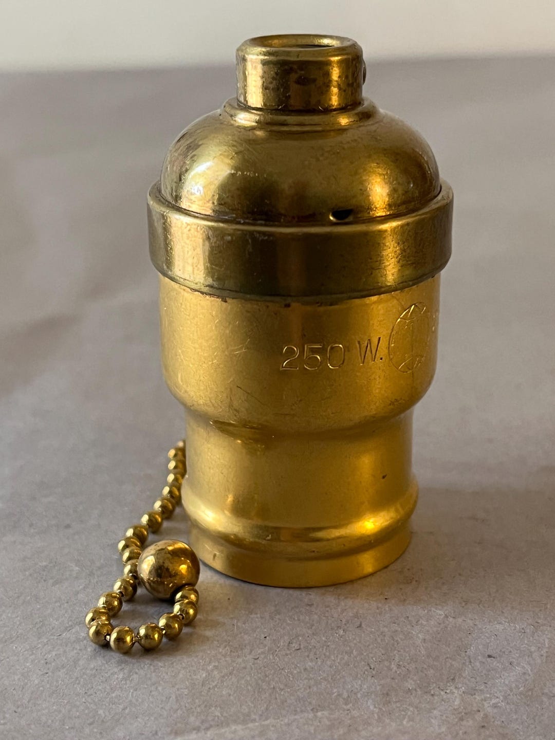 Antique Vintage Brass Hubbell Pull Chain Lamp Socket Light Part - Etsy