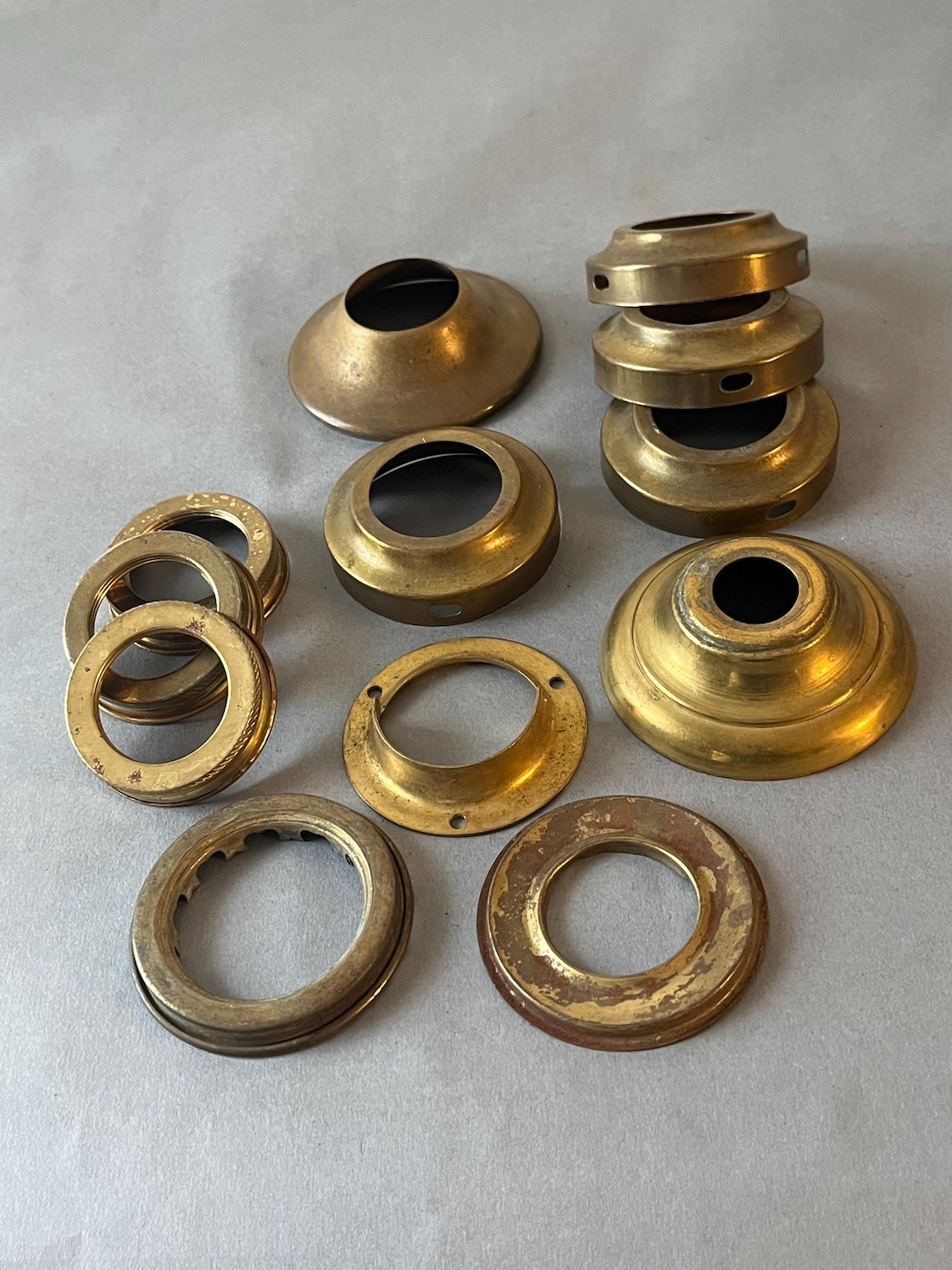 Antique Vintage Screw on Oil Lamp Parts Light Parts - Etsy