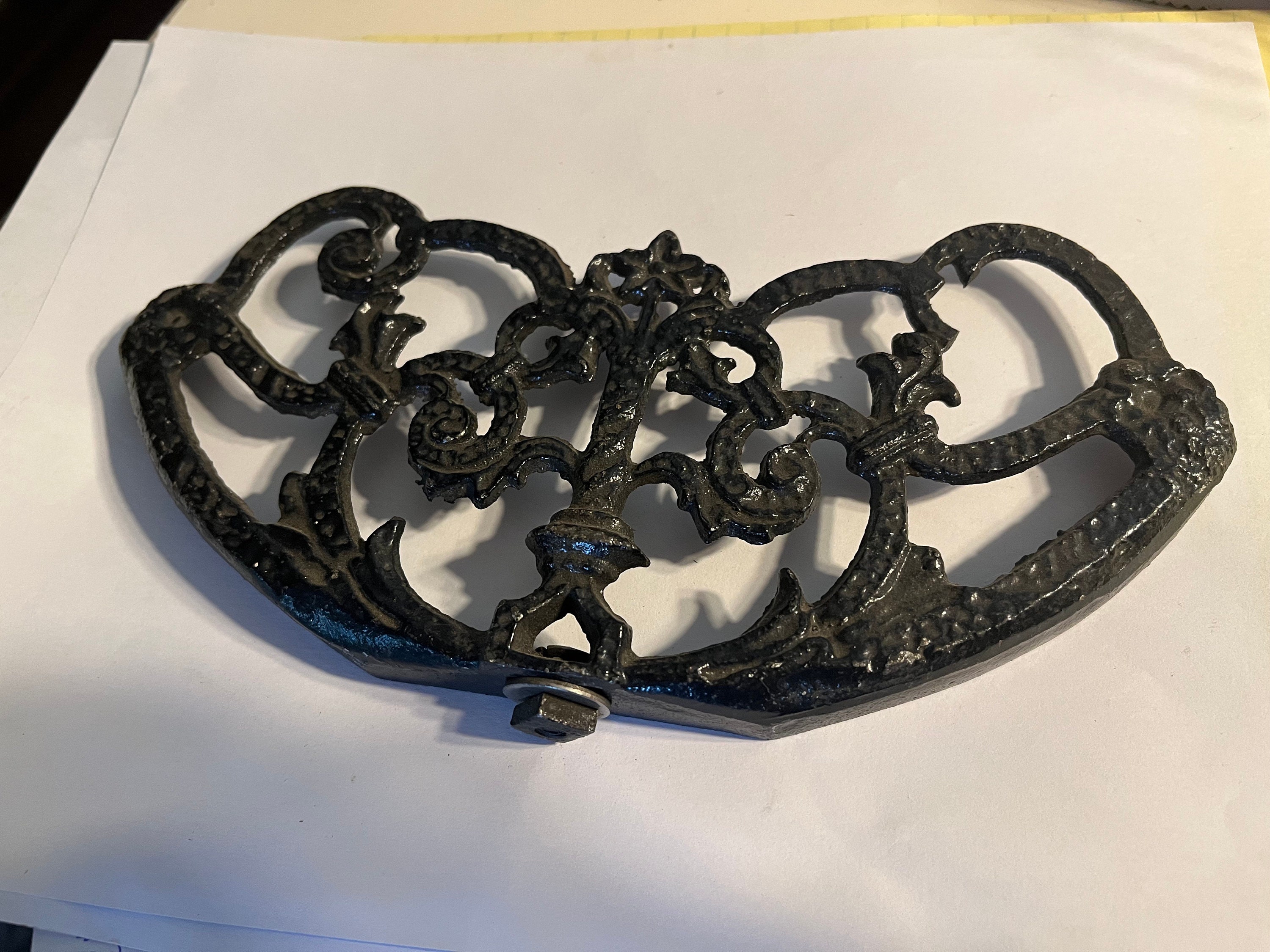 Antique Vintage Cast Iron Stove Furniture Mount Steampunk Part - Etsy