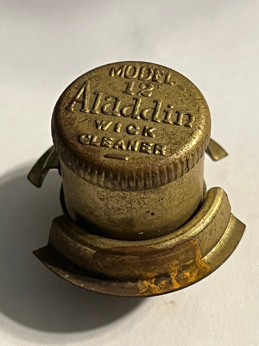 Antique Vintage Brass # 12 Aladdin Wick Cleaner - Etsy