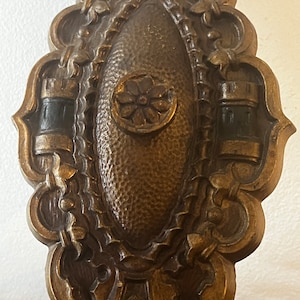 Antique Vintage Cast Metal Wall Sconce Light Socket Fixture - Etsy