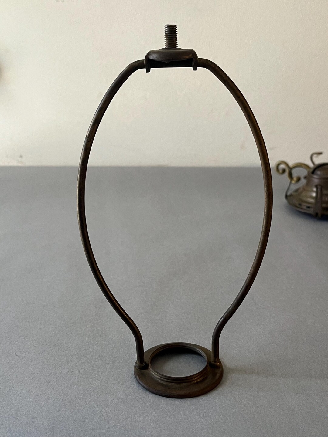 Antique Vintage Screw on Lamp Socket Shade Harp Light Part - Etsy