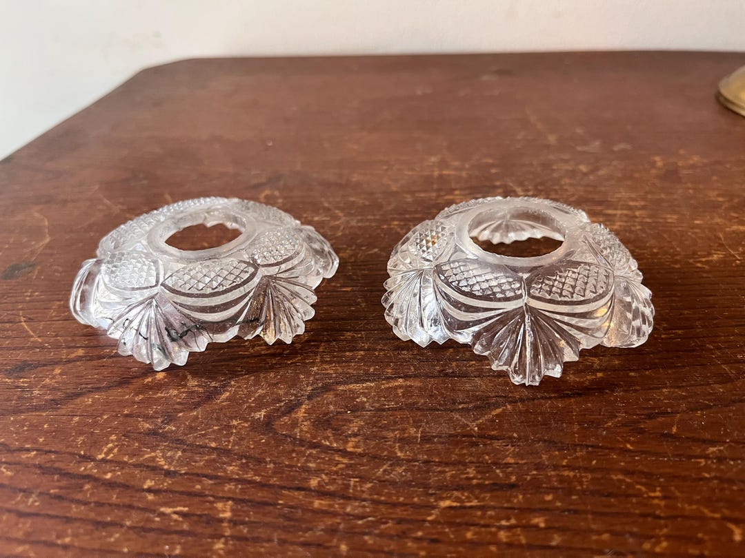 Antique Vintage Chandelier Light Fixture Bobeche Lamp Part - Etsy