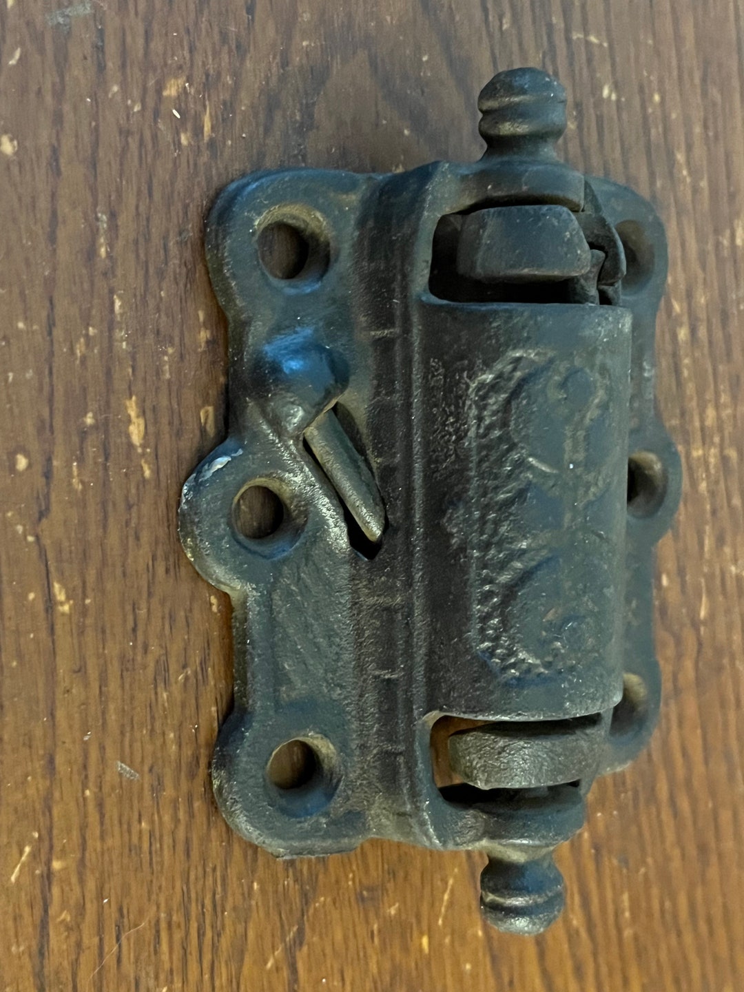 Antique Vintage Cast Iron Spring Loaded Screen Door Hinge Part - Etsy