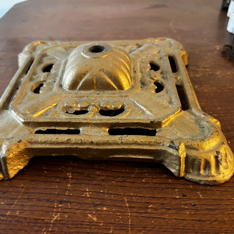 Cast Iron Lamp Base - Etsy