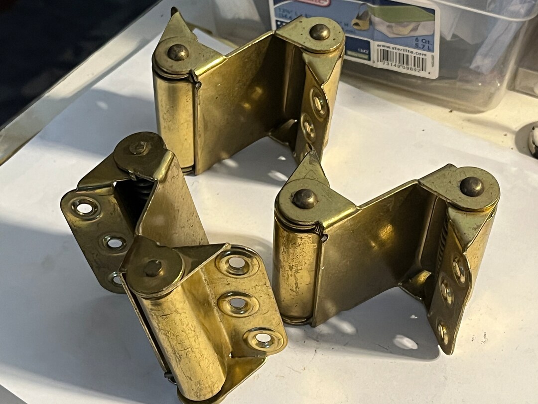 Antique Vintage Champion 2 Way Spring Loaded Door Hinge Parts - Etsy