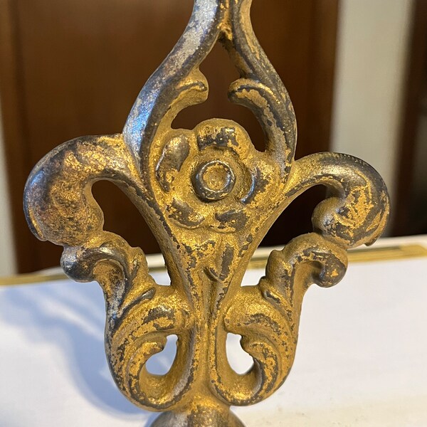 Antique Cast Iron Finial - Etsy