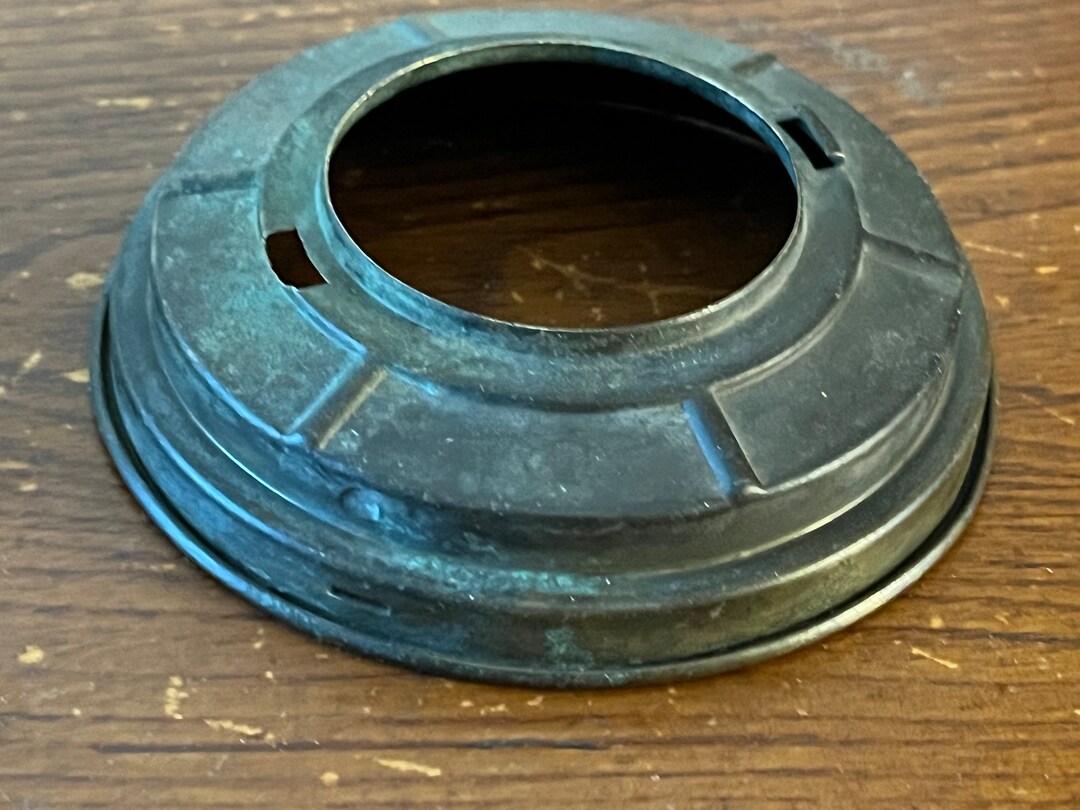 Antique Vintage Brass Oil Lamp Part Light - Etsy