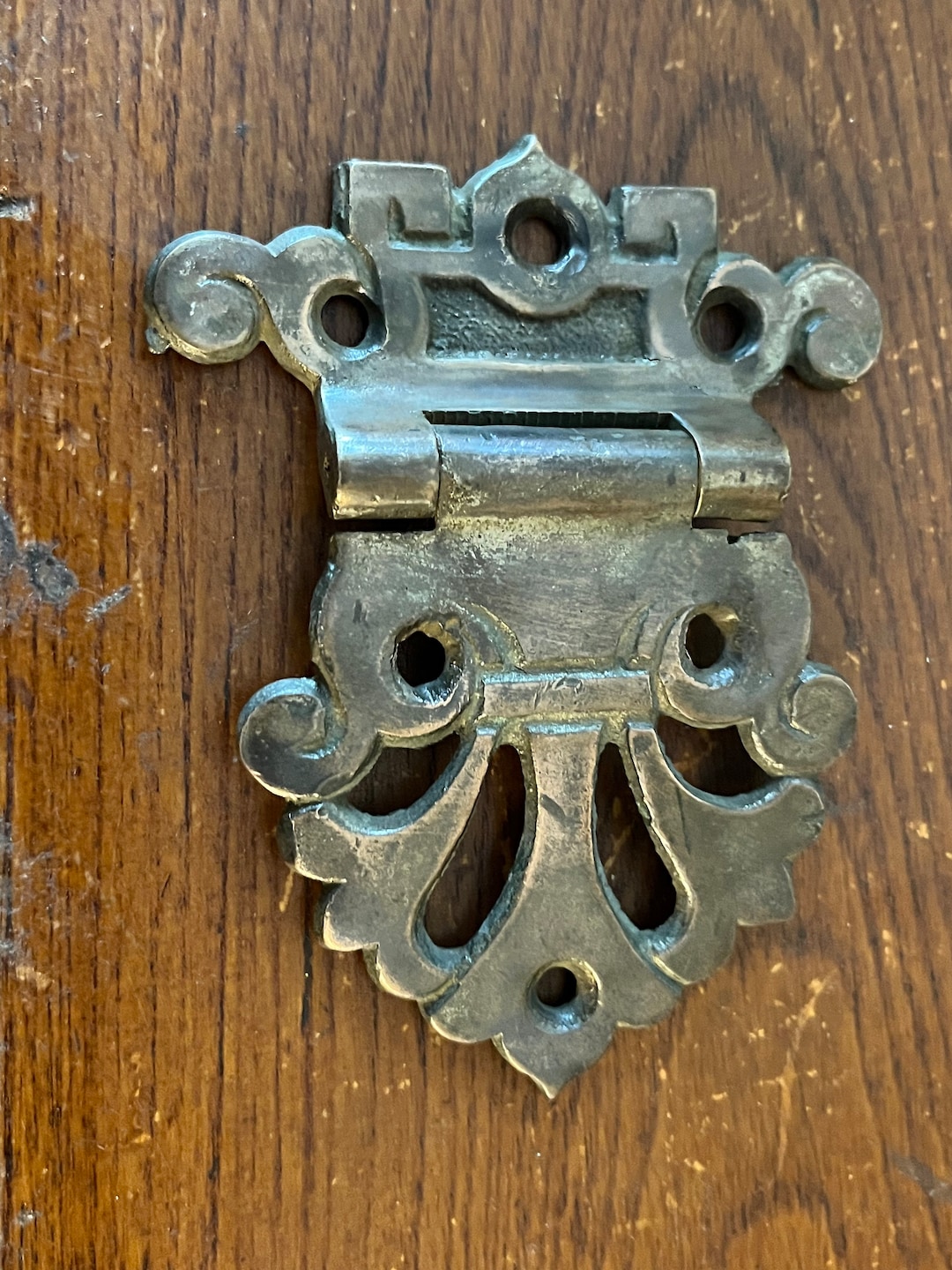Antique Vintage Brass G.r. Brass Company Fancy Victorian Door Hinge - Etsy