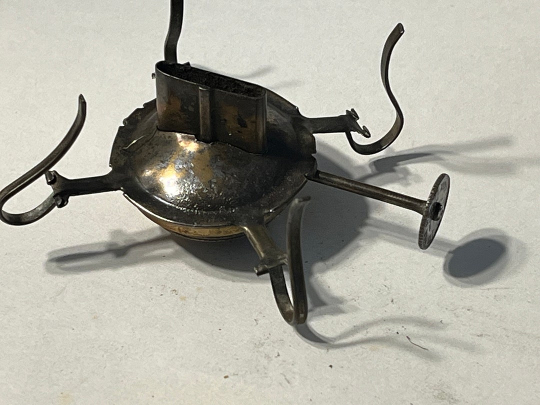 Antique Vintage Brass Waterbury P&a 2 Oil Lamp Lantern Burner - Etsy