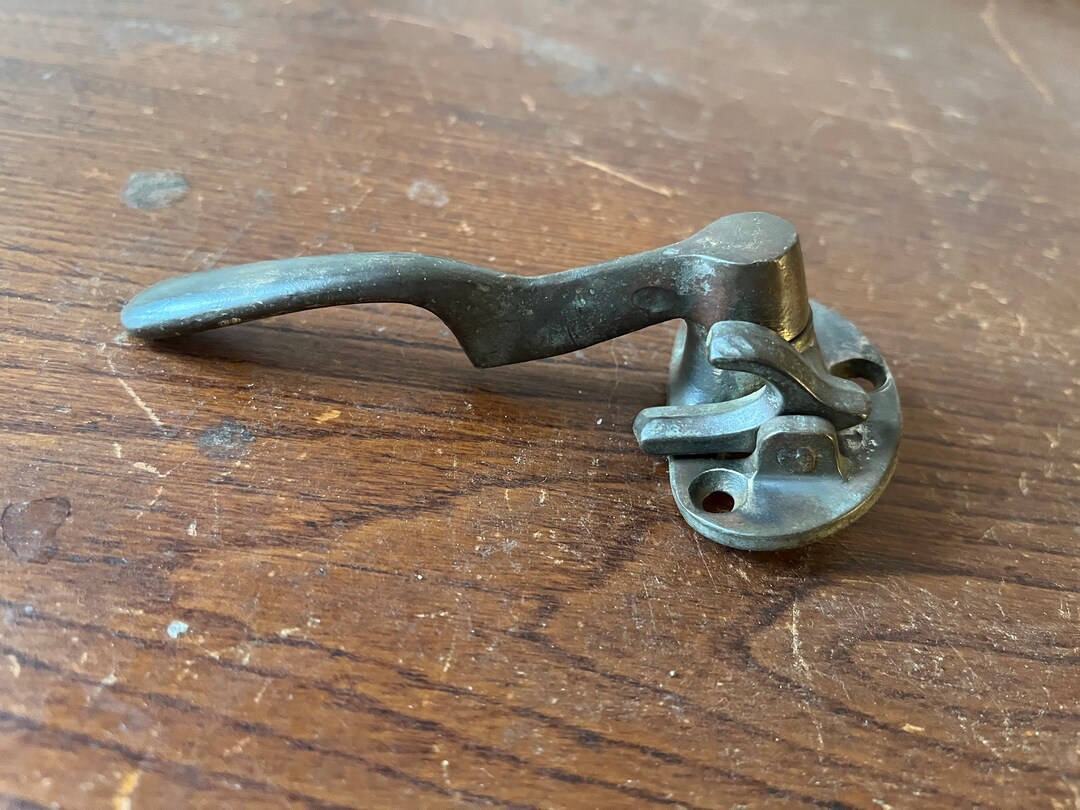 Antique Vintage Brass Ice Box Furniture Door Latch Lock Part - Etsy